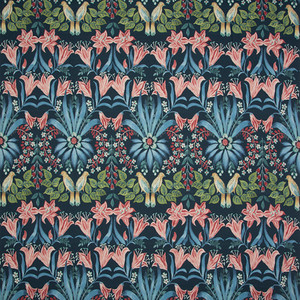 Birds Of Paradise Navy by Carole Fabric - Fabric Carolina