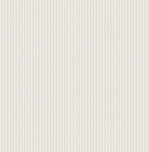 Ticking Light Grey Stripe Wallpaper by Advantage - Fabric Carolina