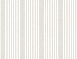 French Soft Linen Stripe Wallpaper by Magnolia Home - Fabric Carolina