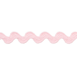 Ric Rac Tape Small Pale Pink 82700 by Schumacher Trim - Fabric Carolina
