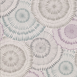 Howe Multicolor Medallions Wallpaper by Brewster - Fabric Carolina