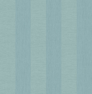 Intrepid Blue Textured Stripe Wallpaper by Decorline - Fabric Carolina