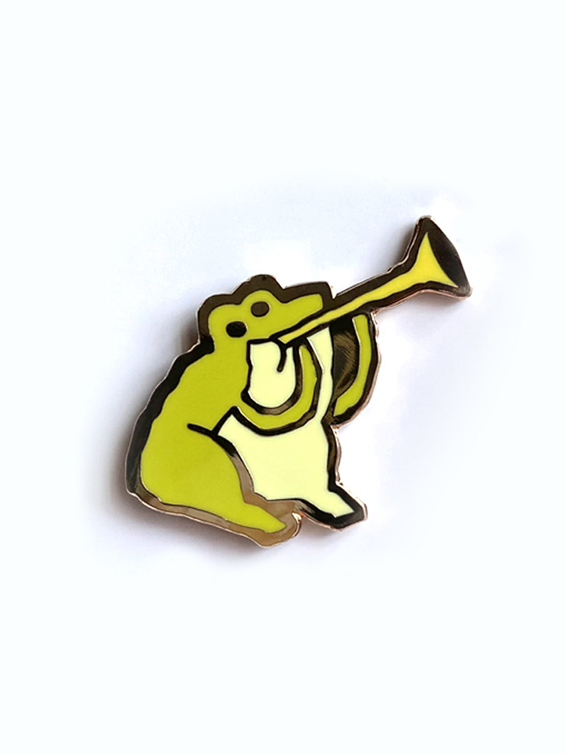 Horn Frog Pin - Scott C Shop