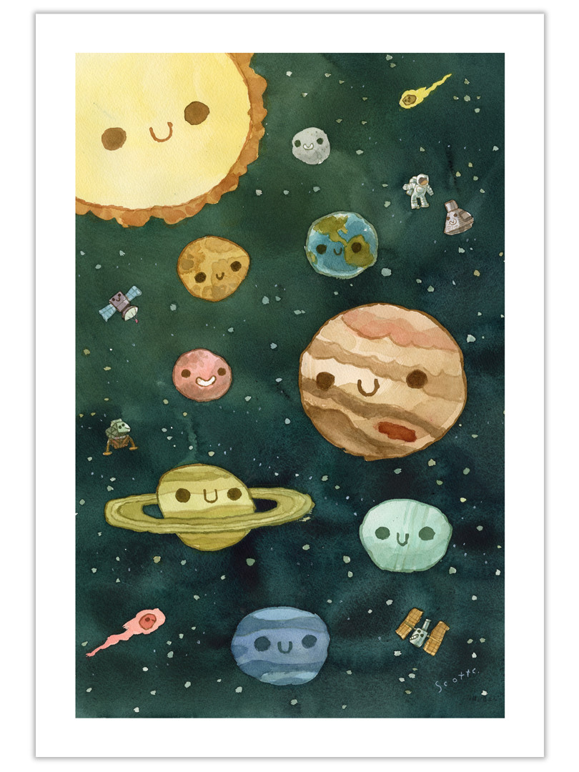 planet prints