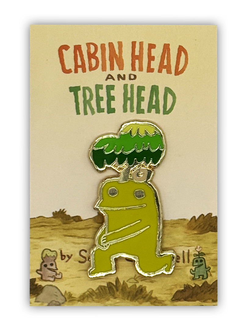 Tree Head Pin - Scott C Shop