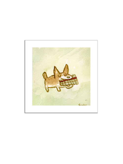 Pan Flute Dog Print - Scott C Shop