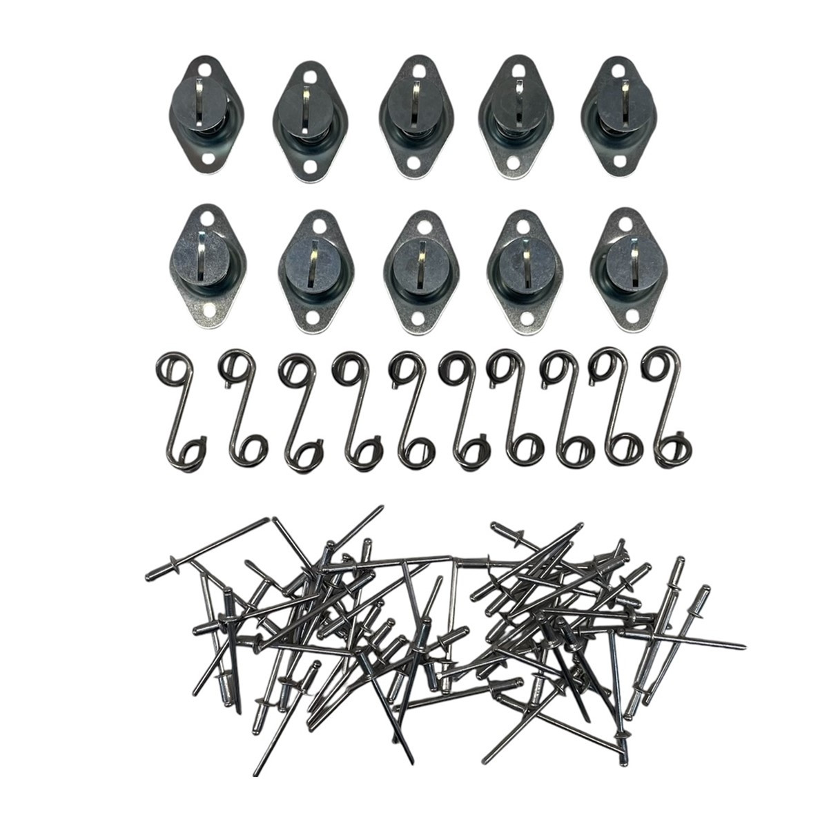 DZUS Fastener Kit - 5/16" Slotted Head