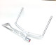 Dragster Dial In Board Bracket - Angled Billet Aluminum & Tail Light
