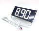 Dragster Dial In Board Bracket - Billet Alum - Flip-A-Dial & Tail Light