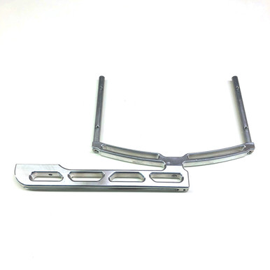 Flat Scoop Tray Dial In Board Bracket - Billet Aluminum