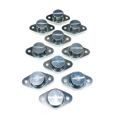 Self Ejecting Quarter Turn Fasteners - 5/16" Slotted .450 10pk