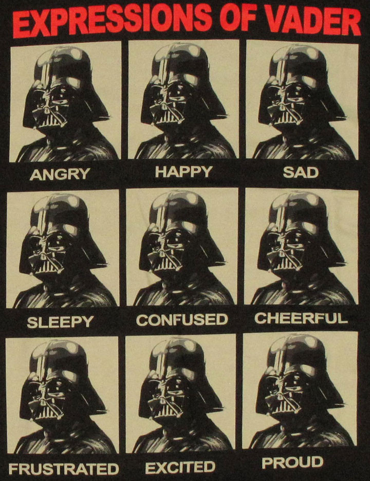 Star Wars Expressions T Shirt