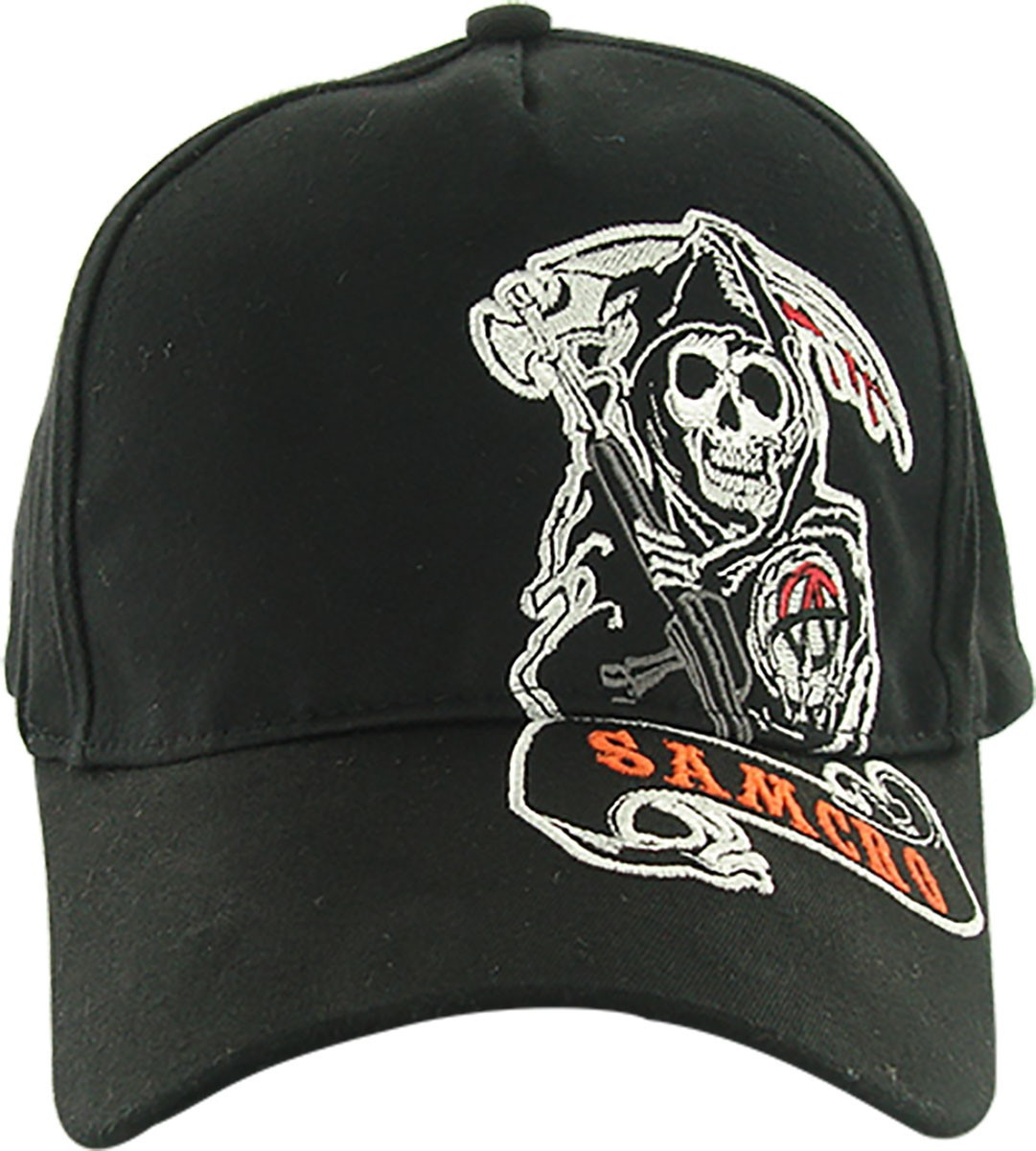 Sons of Anarchy Side Reaper Embroidered Flex Hat