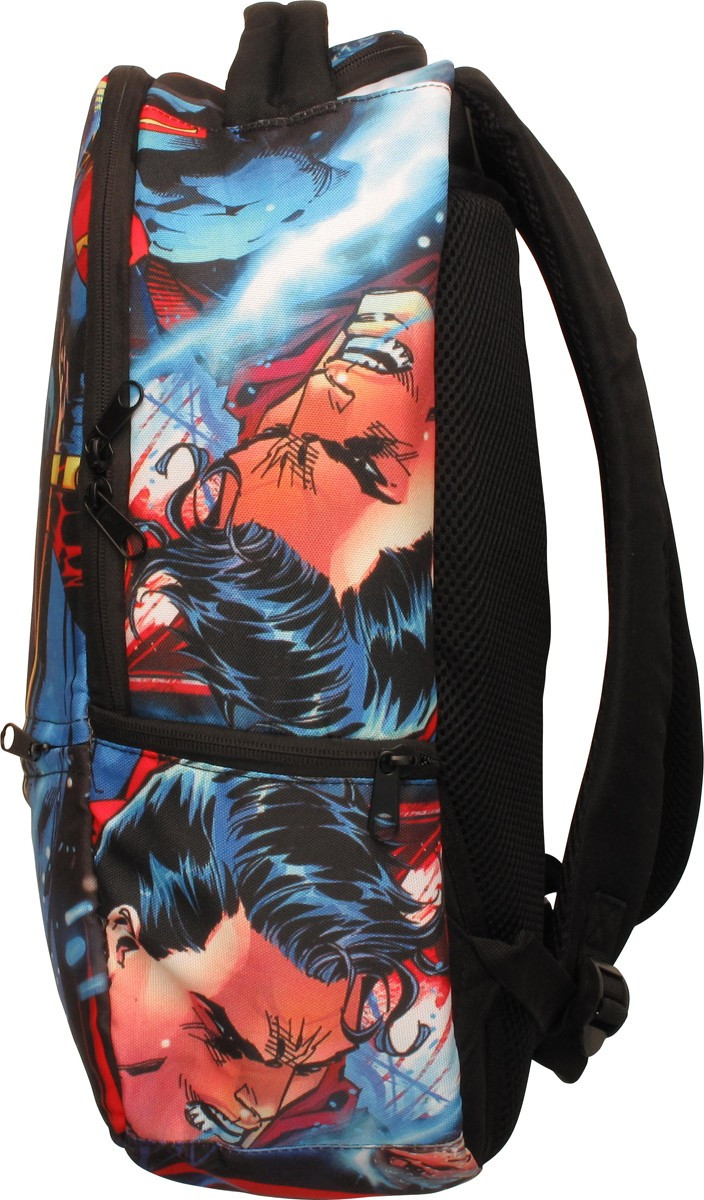 Superman All Over Action Pose Backpack