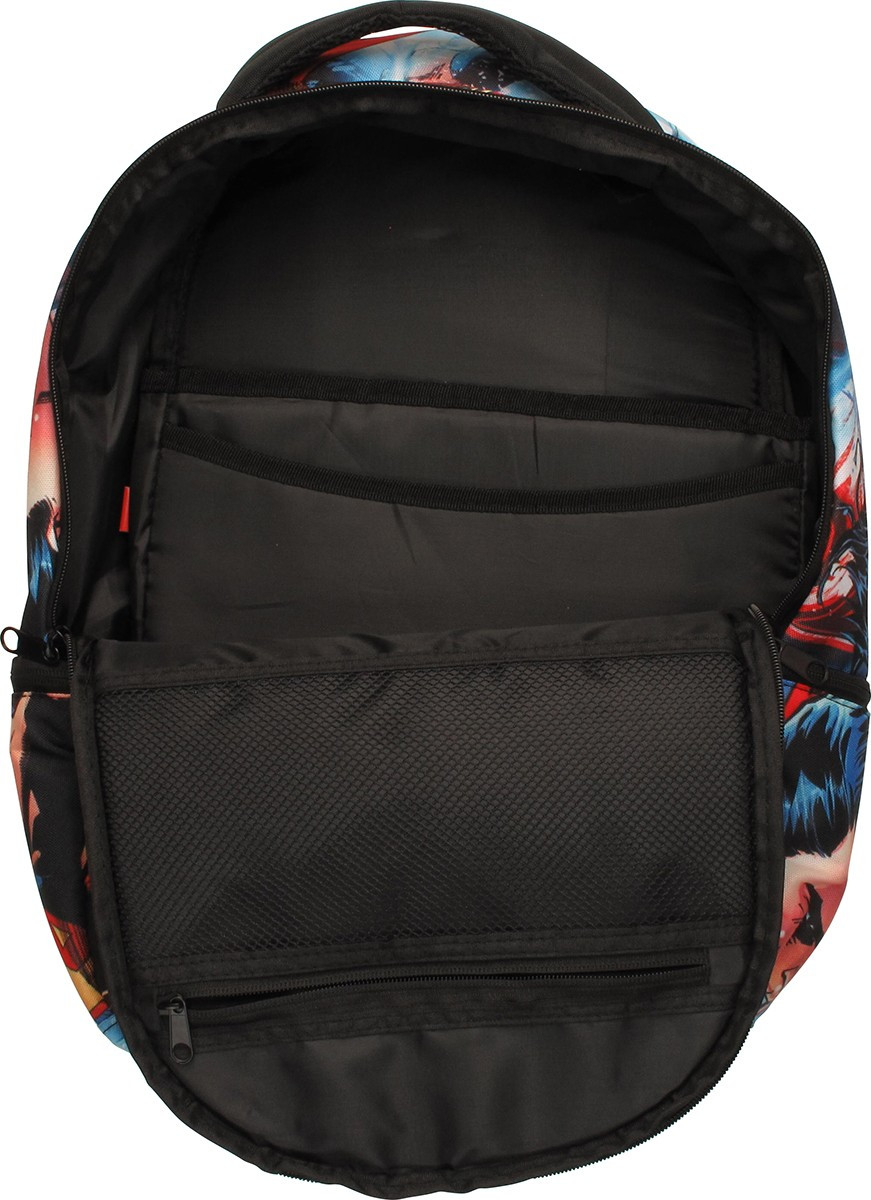 Superman All Over Action Pose Backpack