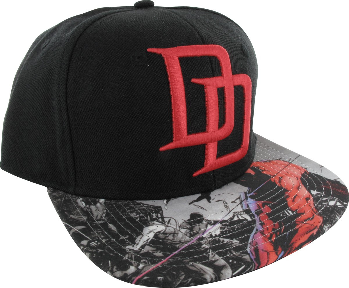 Daredevil DD Logo Sublimated Visor Hat