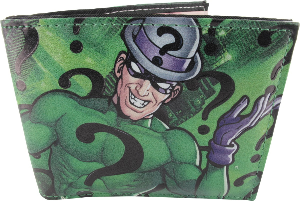 Riddler Question Marks Bifold Wallet