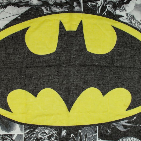 Batman Yellow Logo Infinity Scarf