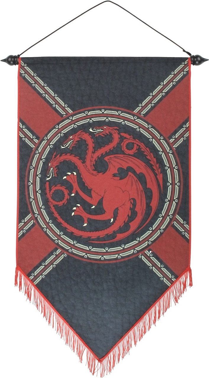Game Of Thrones Targaryen Felt Banner Flag