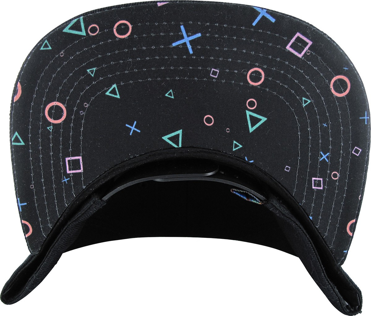 PlayStation Embroidered Color Logo Snapback Hat