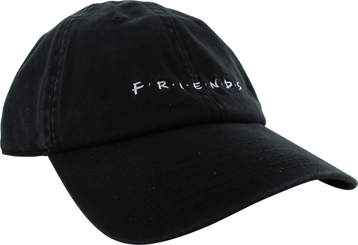 Friends Logo Black Snapback Hat