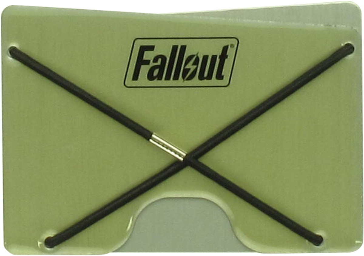 Fallout Vault Boy Logo Aluminum Card Wallet