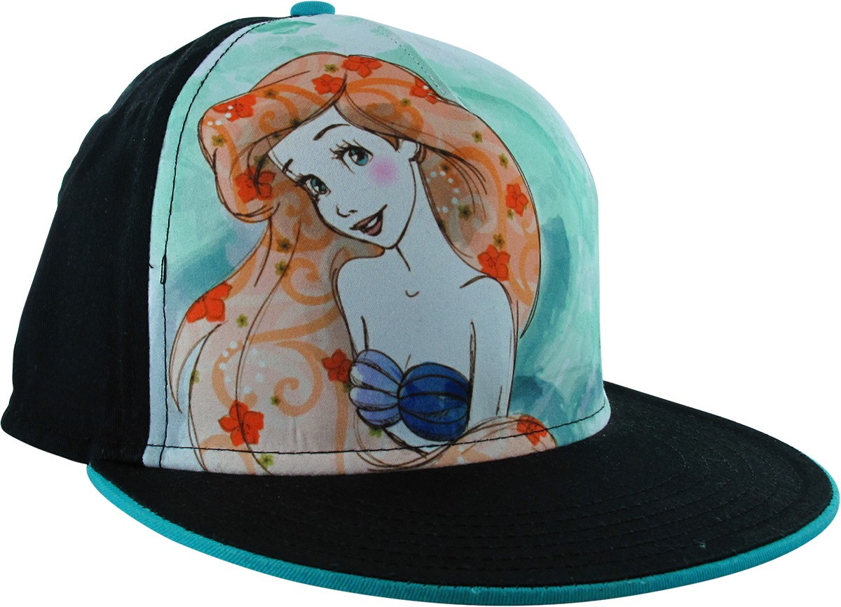 Little Mermaid Ariel Under the Sea Snapback Hat