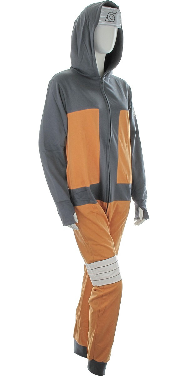 Naruto Shippuden Hooded Costume Union Suit
