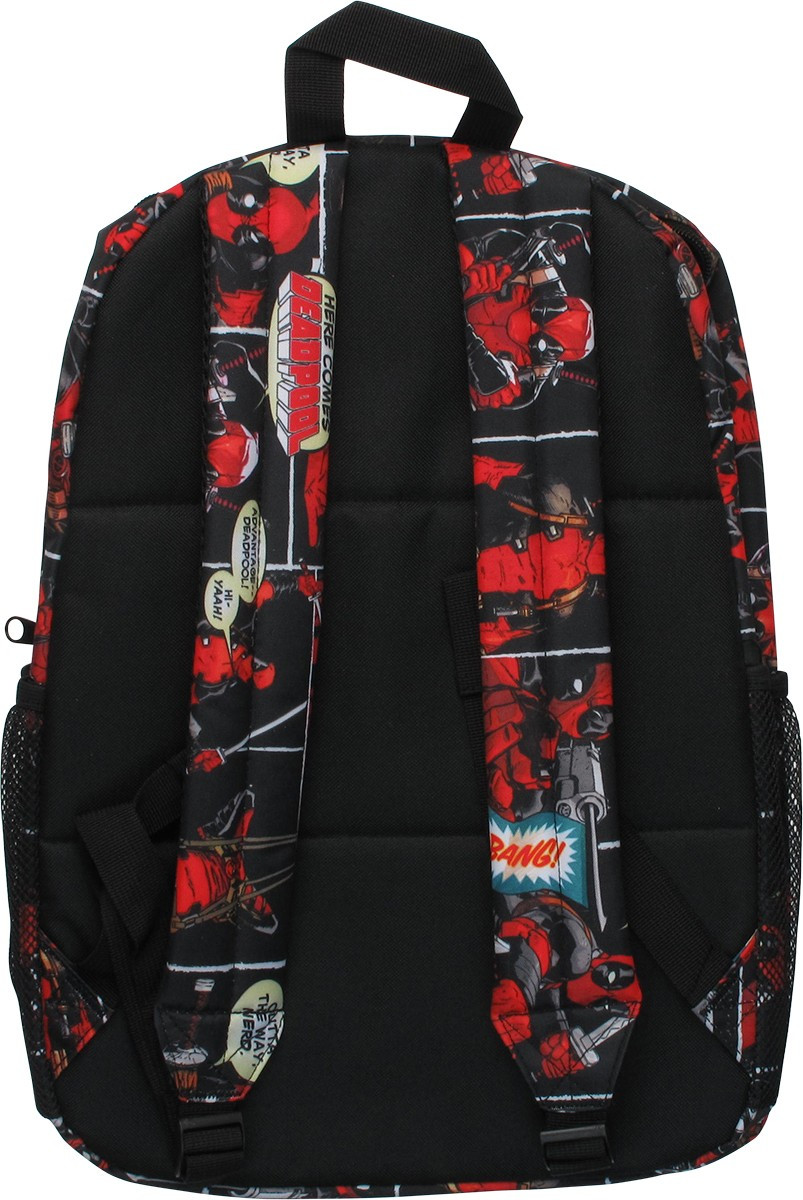 Deadpool Comic Strip Panels Backpack