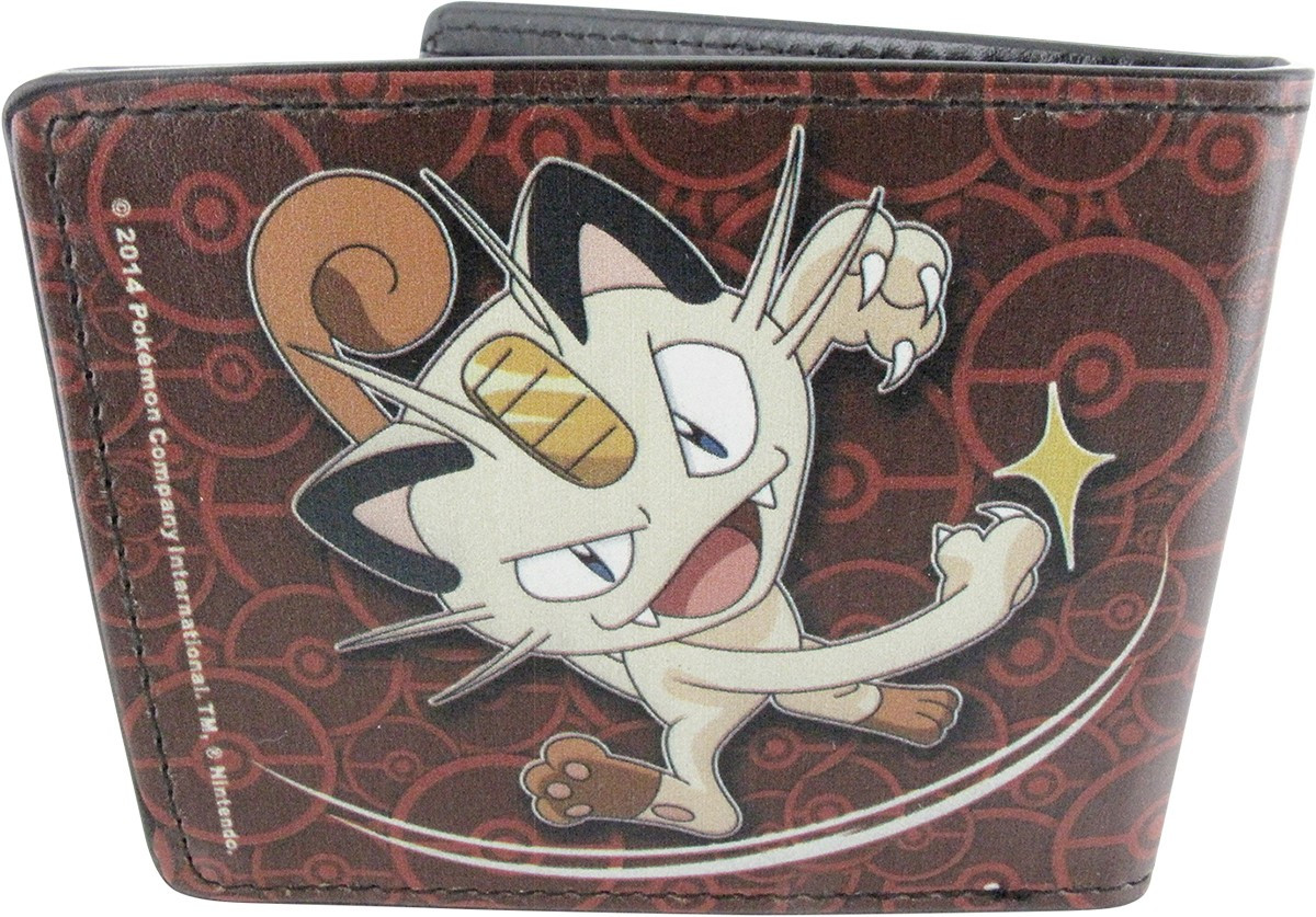 Pokemon Meowth Claw Swipe Wallet