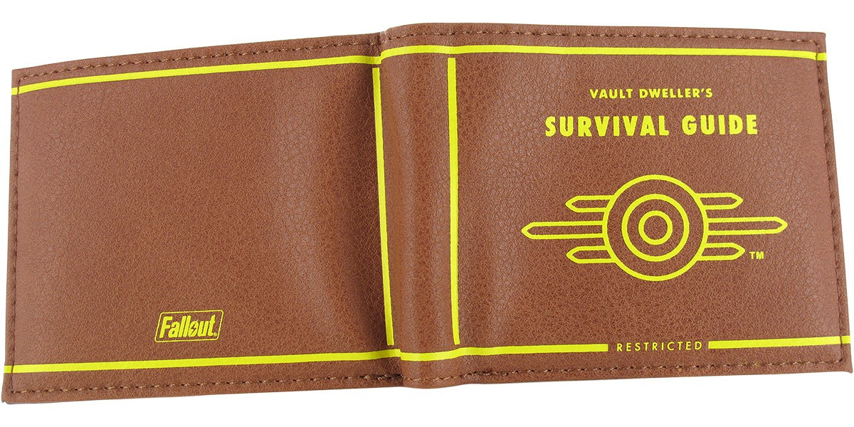 Fallout Survival Guide 111 Keychain and Wallet Set
