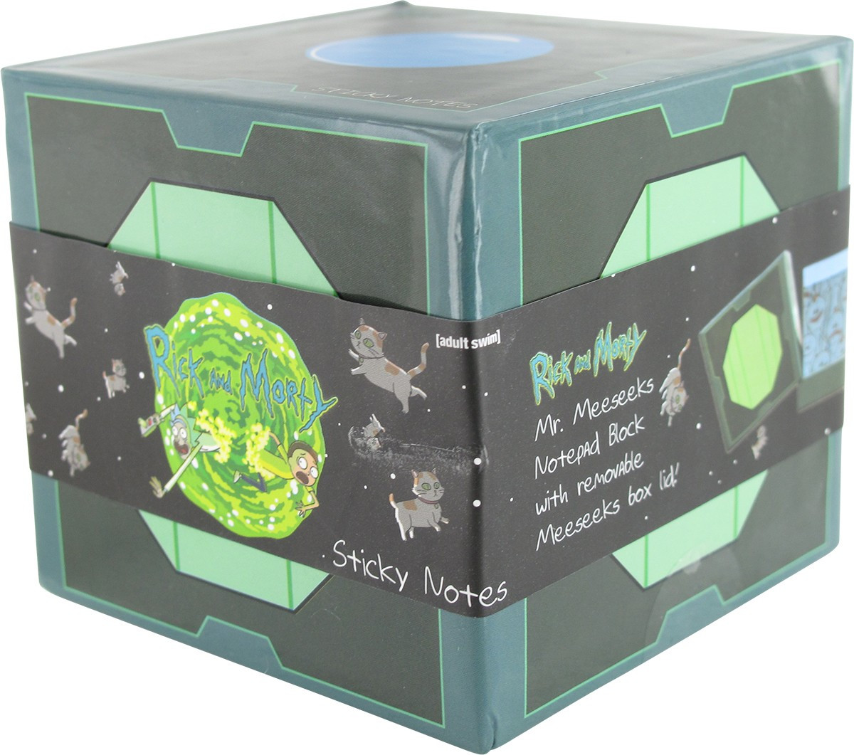 Rick and Morty Meeseeks Sticky Notes Notepad Block