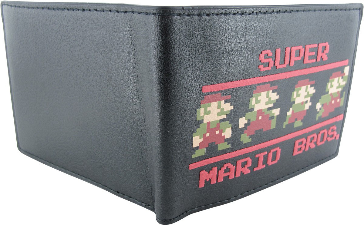 Super Mario Bros Walking Bi-Fold Wallet