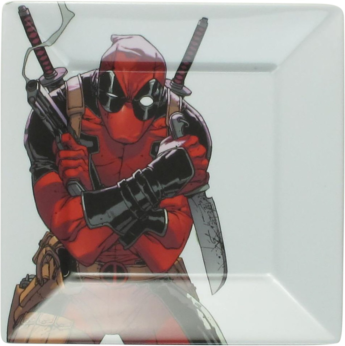 Deadpool Poses Melamine 4 Plate Set