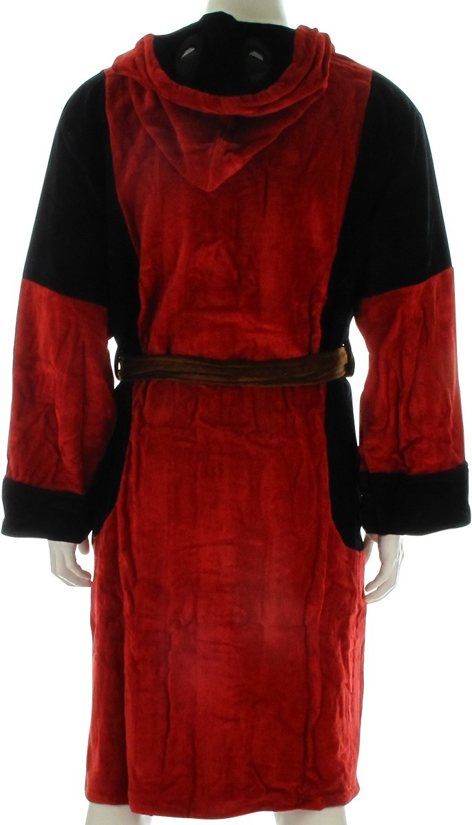 Deadpool Mesh Eye Hooded Costume Robe