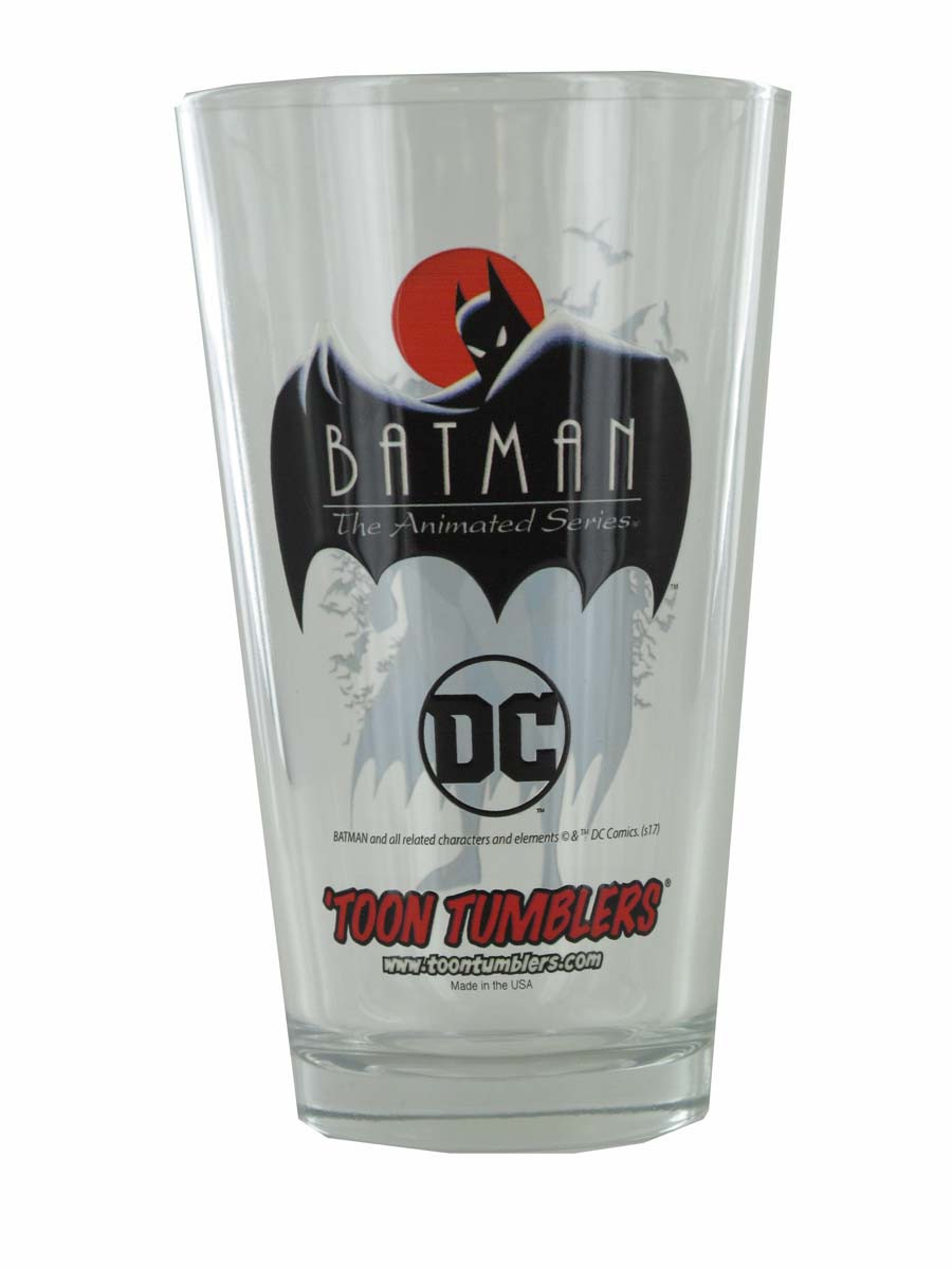 Batman Animated Series Bats TT Pint Glass