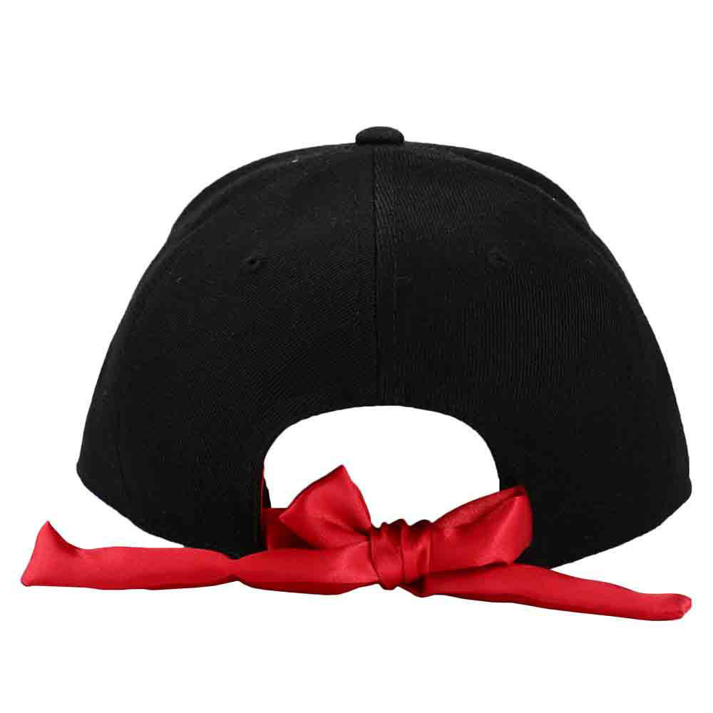Disney Cruella Badge Bow Tie Back Hat