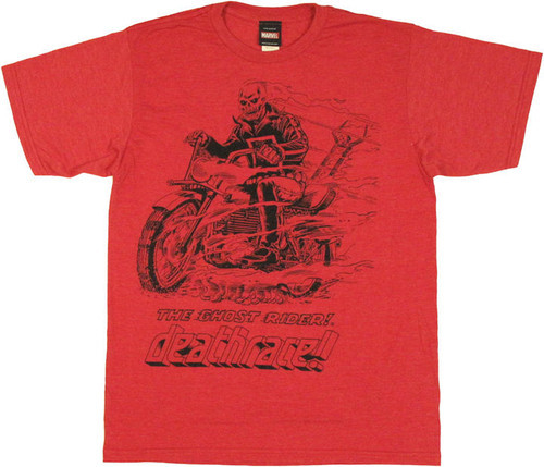 Ghost Rider Deathrace T Shirt Sheer