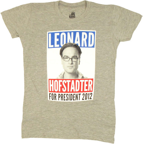 Big Bang Theory Leonard President Baby Tee