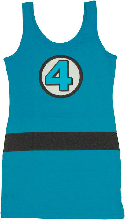 Fantastic Four Costume Tank Top Dress