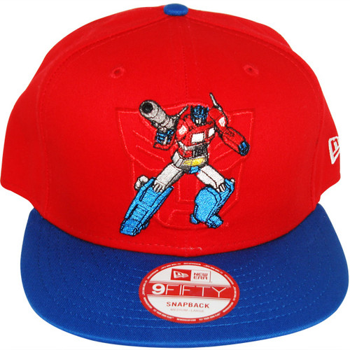 Transformers Autobot Optimus Action Logo Hat