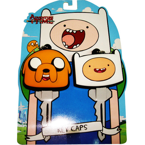Adventure Time Key Cap Keychain Set