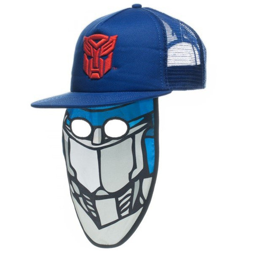 Transformers Autobot Optimus Mask Trucker Hat