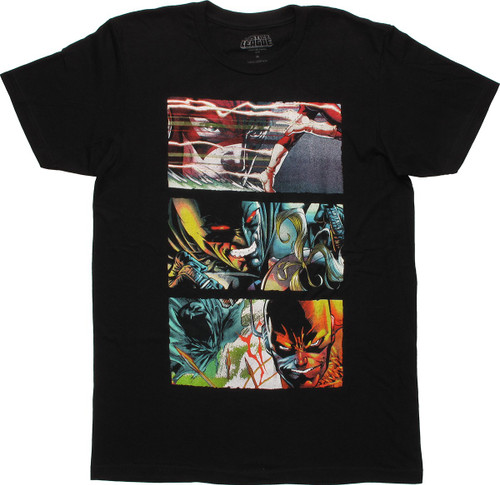 Justice League Flashpoint Images T Shirt Sheer