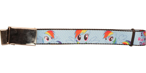 My Little Pony I Love Rainbow Dash Mesh Belt