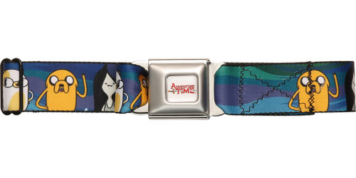 Adventure Time Group Rainbow Seatbelt Belt