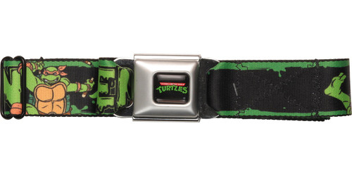 Ninja Turtles Turtle Lean Mean Green Seatbelt Belt