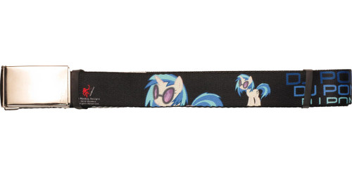 My Little Pony DJ Pon-3 Black Mesh Belt