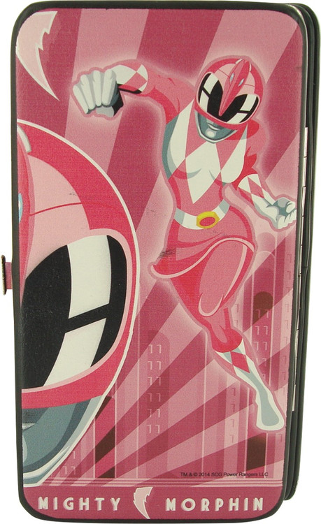 Power Rangers Pink Art Deco Clutch Wallet