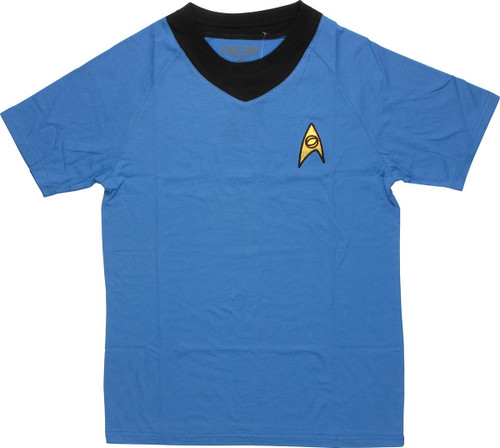 Star Trek TOS Sciences Deluxe T Shirt